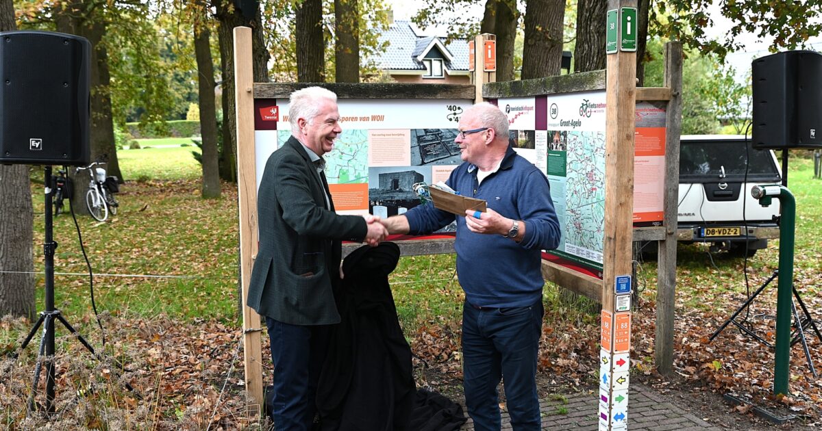 Nieuwe WOII-wandelroute en drinkwatertappunt in Agelo - 1Twente